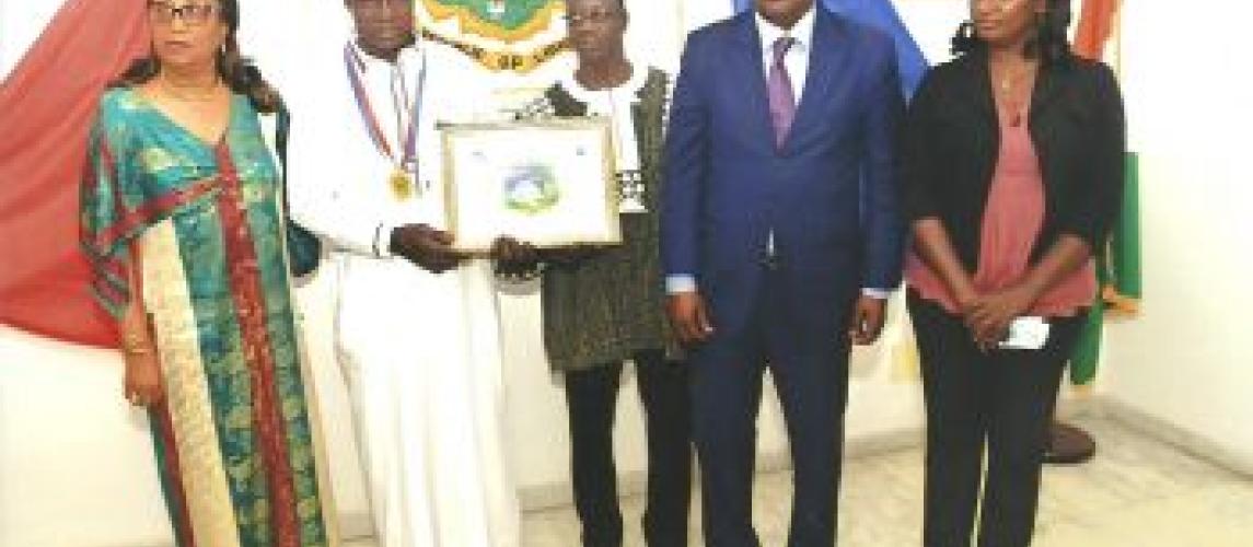 Liberia’s Embassy in Côte d’Ivoire Retires, Honors Long Service ...