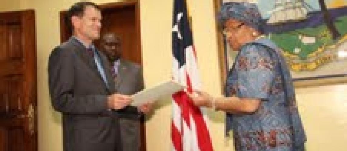 New German Ambassador to Liberia, H.E. Ralph Timmermann, Presents ...